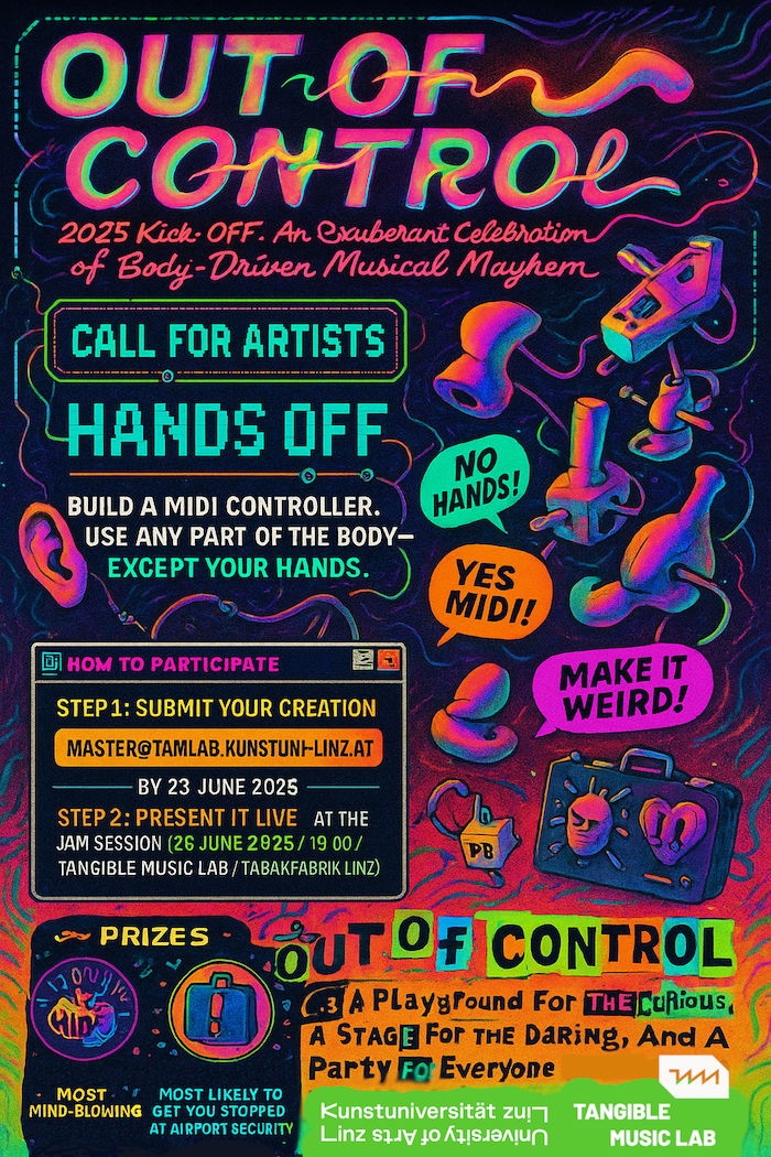 Call for Instruments: Out of Control – Tangible Music Lab